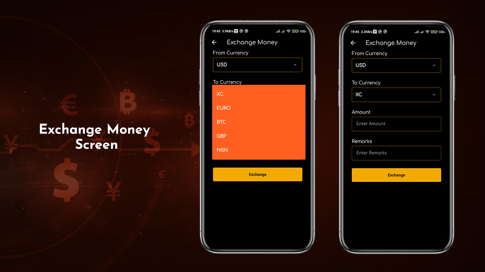 MyCoin - Digital Coin Currency Wallet and Payment Gateway Flutter App UI Kit by AppDevsX